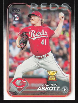 2024 Topps #214 Andrew Abbott Card TCCCX | eBay