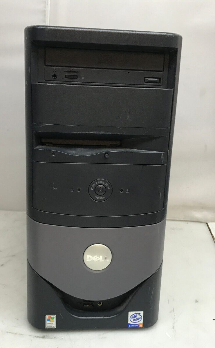 Vintage Dell OptiPlex 160L Pentium 4 2.20GHz 2GB RAM NO HD/OS Desktop ...