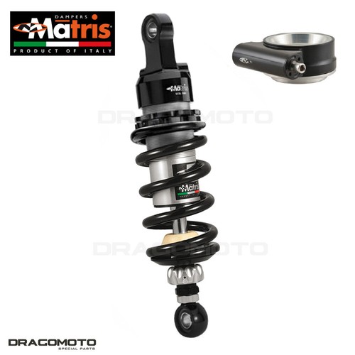 SUZUKI SV 650 2003-2006 Shock damper MATRIS MS107.1KDID-N Black rear ...
