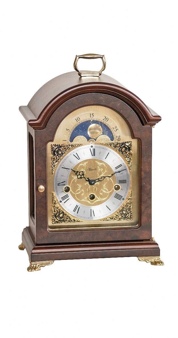 Hermle 23054-030340 table clock - Classic Table Clocks - Holzuhren ...