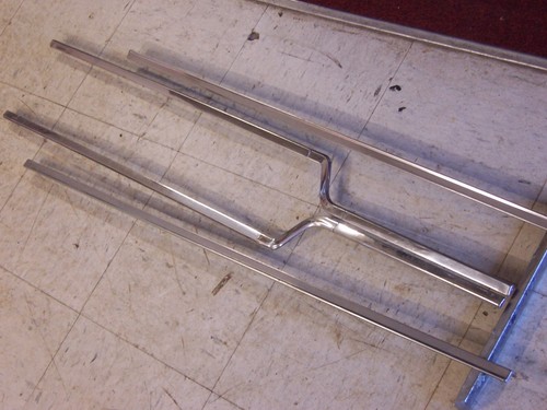 1969-72 pontiac grand prix interior door panel chrome trim,moldings,set ...