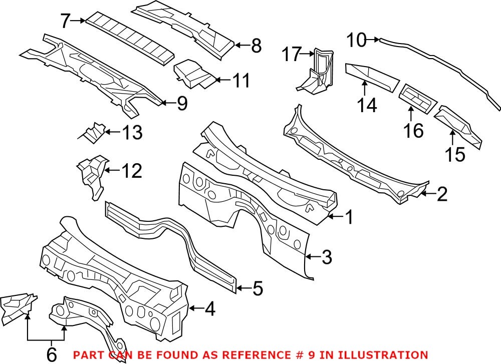 Genuine OEM Cabin Air Filter Case for BMW 64316924277 | eBay
