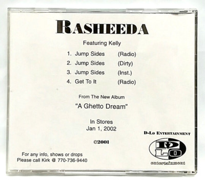 (CD) Rasheeda Feat. Kelly – Jump Sides, Promo, Single, 4 Track, Rare ...
