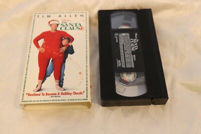 Disney's The Santa Clause VHS VCR Video Tape Movie Tim Allen Used ...