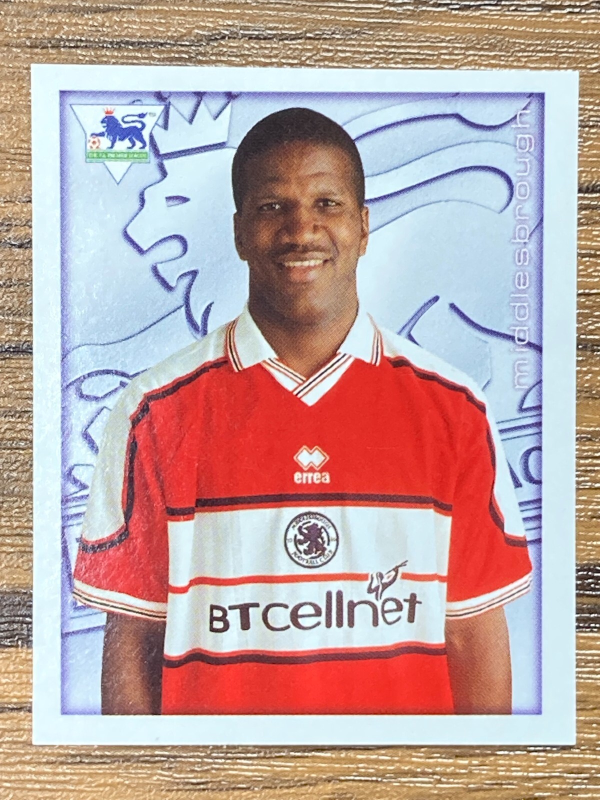 FA Premier League Merlin 2001 Sticker No.308 Hamilton Ricard ...