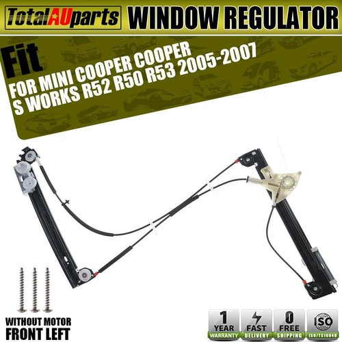 Power Window Regulator Front Left LH w/o Motor for Mini Cooper S Works ...