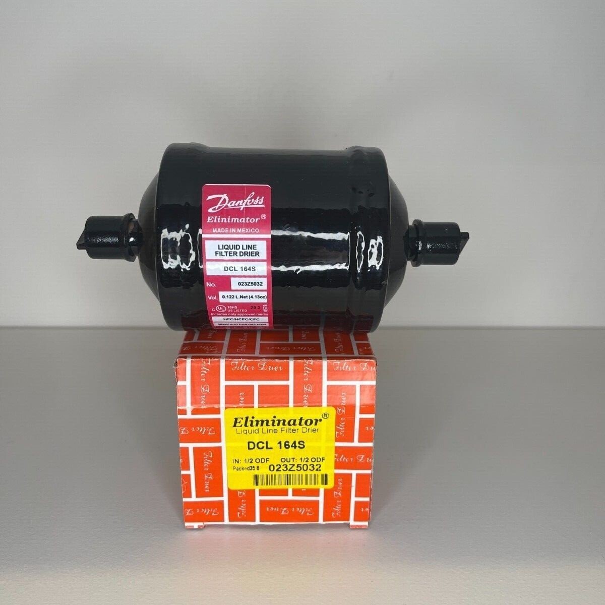 Danfoss Liquid Line Filter Drier DCL 164s 1/2 In. ODF 2-3 Tons ...