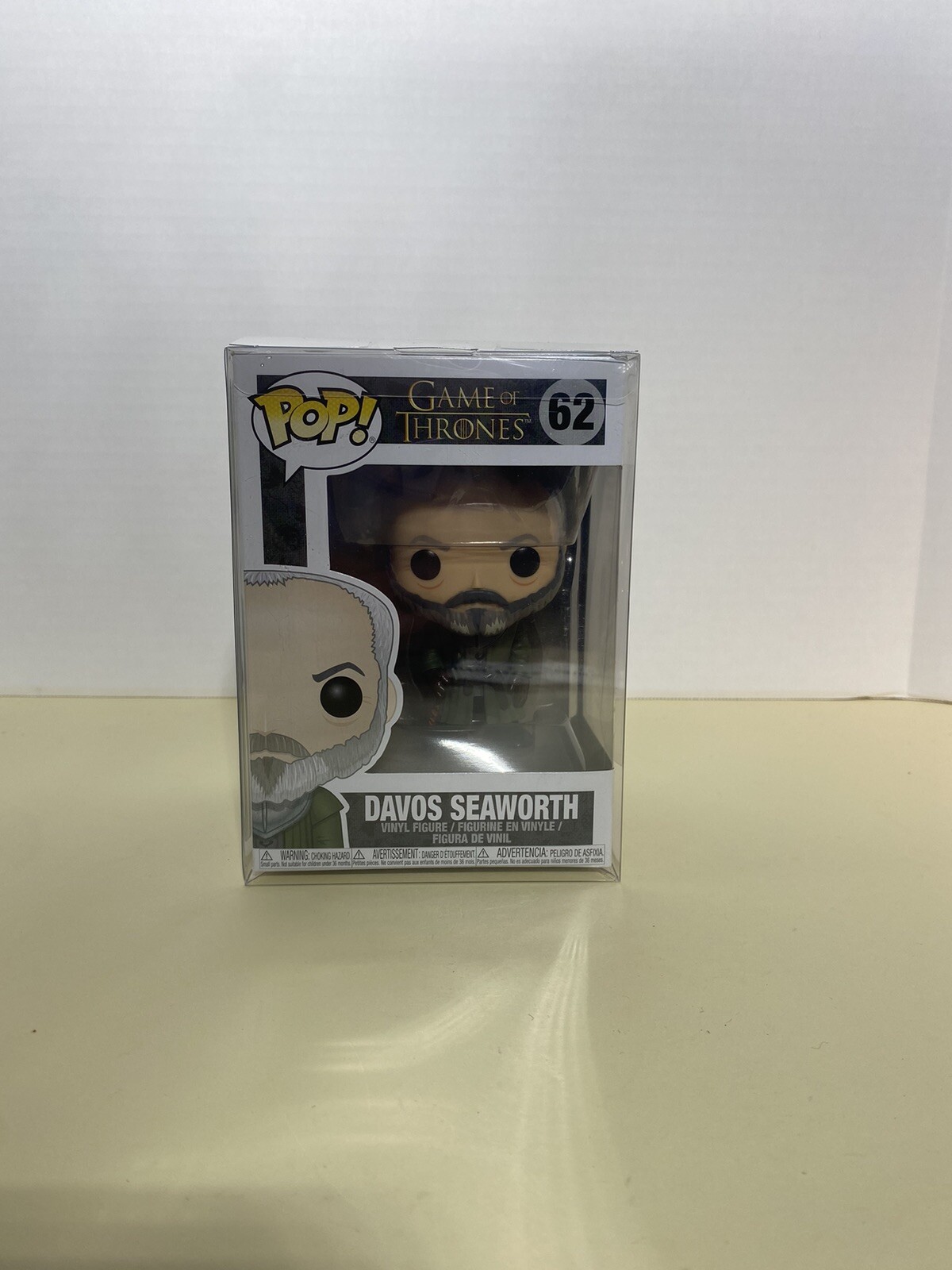 Funko Pop! #62 Davos Seaworth (Game of Thrones) w/ protector | eBay
