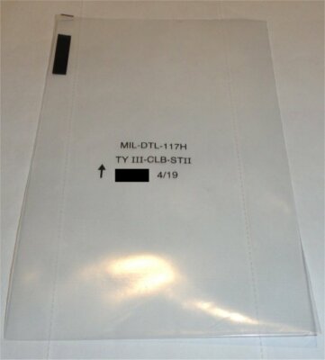 MIL-DTL-117 Type 3 Class B Style 2 Code 31 4"x6" Bags ...