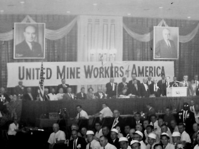 United Mine Workers UNION 44th Convention Photograph UMWA Vtg 60s John ...