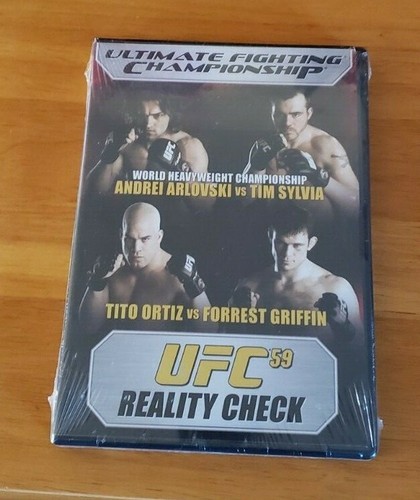 UFC 59 Reality Check Arlovski vs Sylvia & Ortiz vs Griffin MMA DVD ...