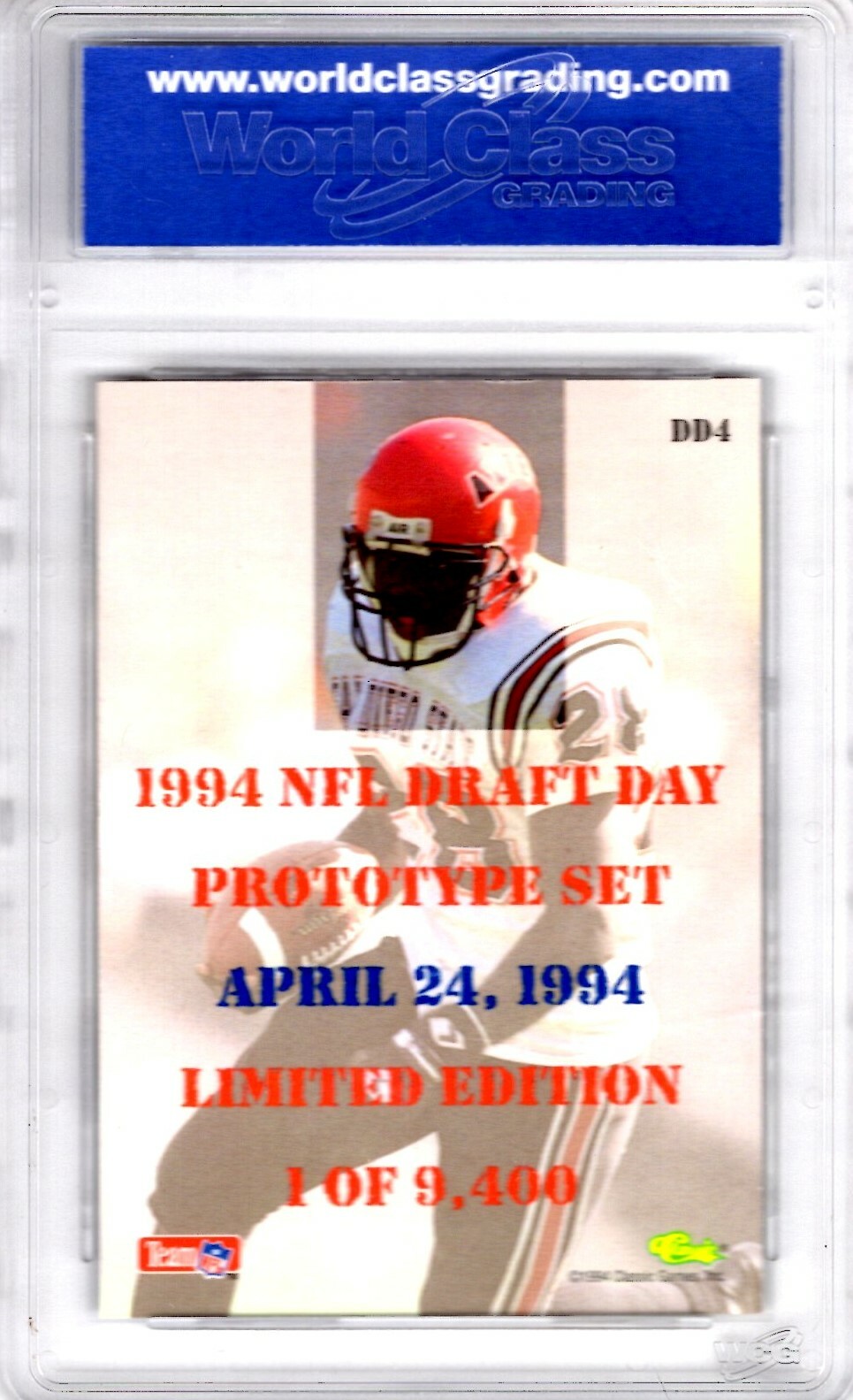 1994 CLASSIC NFL DRAFT DAY *PROTOTYPE* MARSHALL FAULK ROOKIE FOOTBALL ...