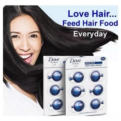 Dove Vitamin Intense Repair Daily Hair Vitamins Nutritive Solutions 24 ...