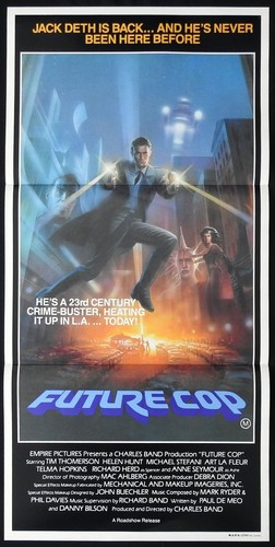 FUTURE COP aka TRANCERS Original Daybill Movie poster Tim Thomerson ...