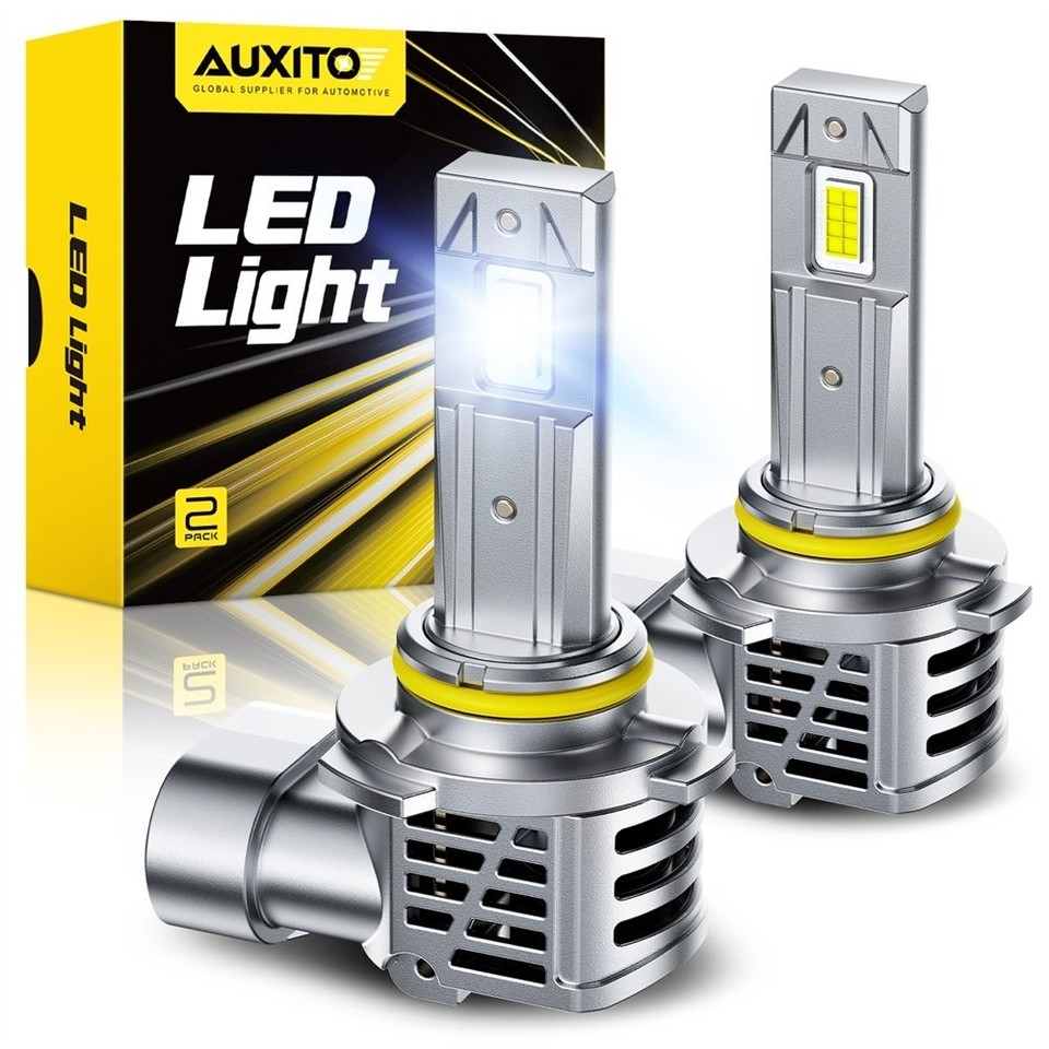 2X AUXITO 9005 LED Fog Light Bulb Driving DRL 30000LM White Super ...