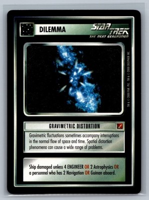 Star Trek CCG Gravimetric Distortion TCG The Trouble with Tribbles | eBay