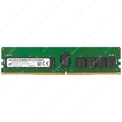 Micron 32GB DDR4 PC4-25600 ECC RDIMM Server Memory RAM (MTA18ASF4G72PDZ ...