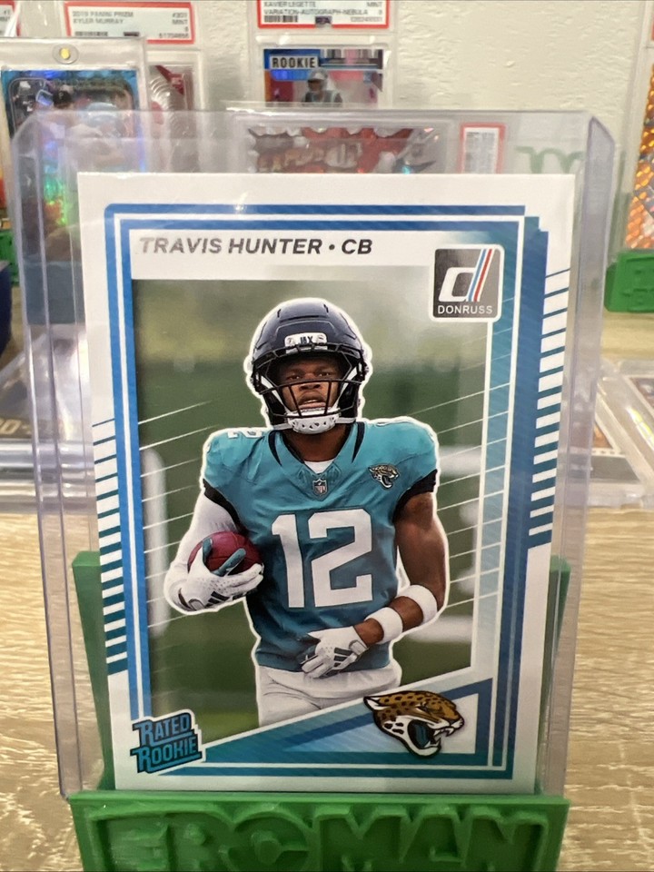 TRAVIS HUNTER Rated Rookie Card 2025 Panini Donruss Football #301 | eBay