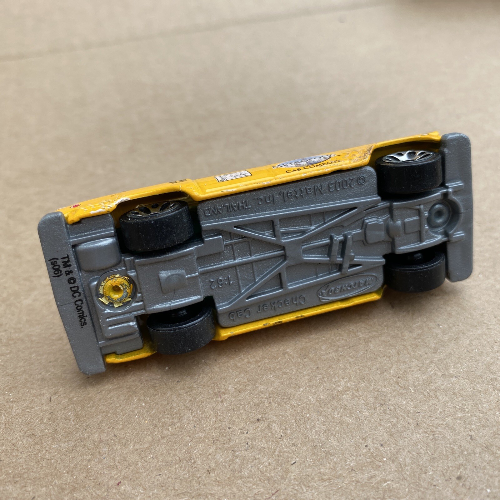 Matchbox Checker Taxi Cab Metropolis 2003 | eBay