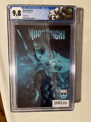 Moon Knight #6 Marvel HTF *Villian's Reign Variant Cover* - CGC 9.8 ...