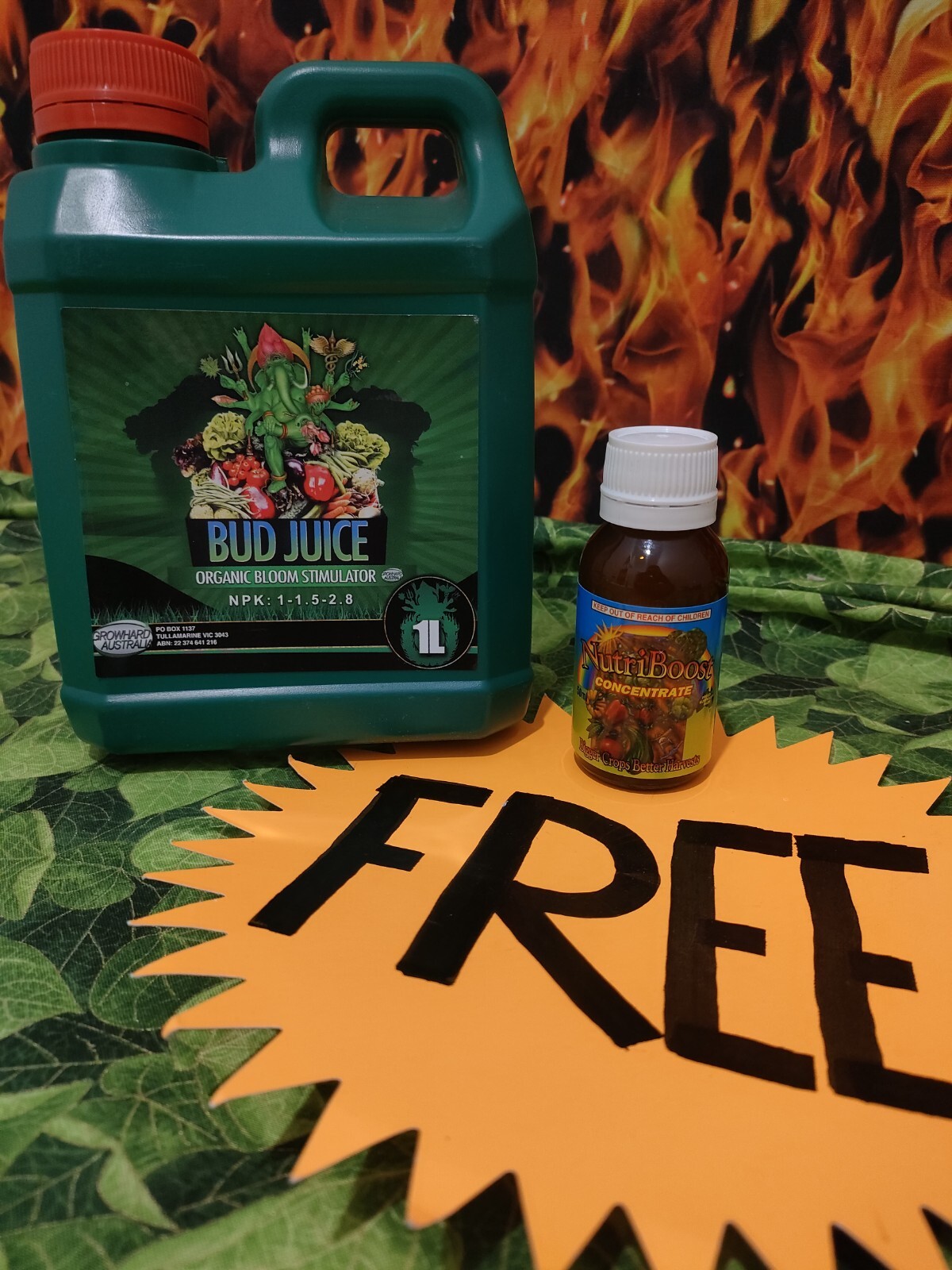 Growhard Bud Juice 1L 💥 FREE 50ml Nutriboost 💥 | eBay Australia