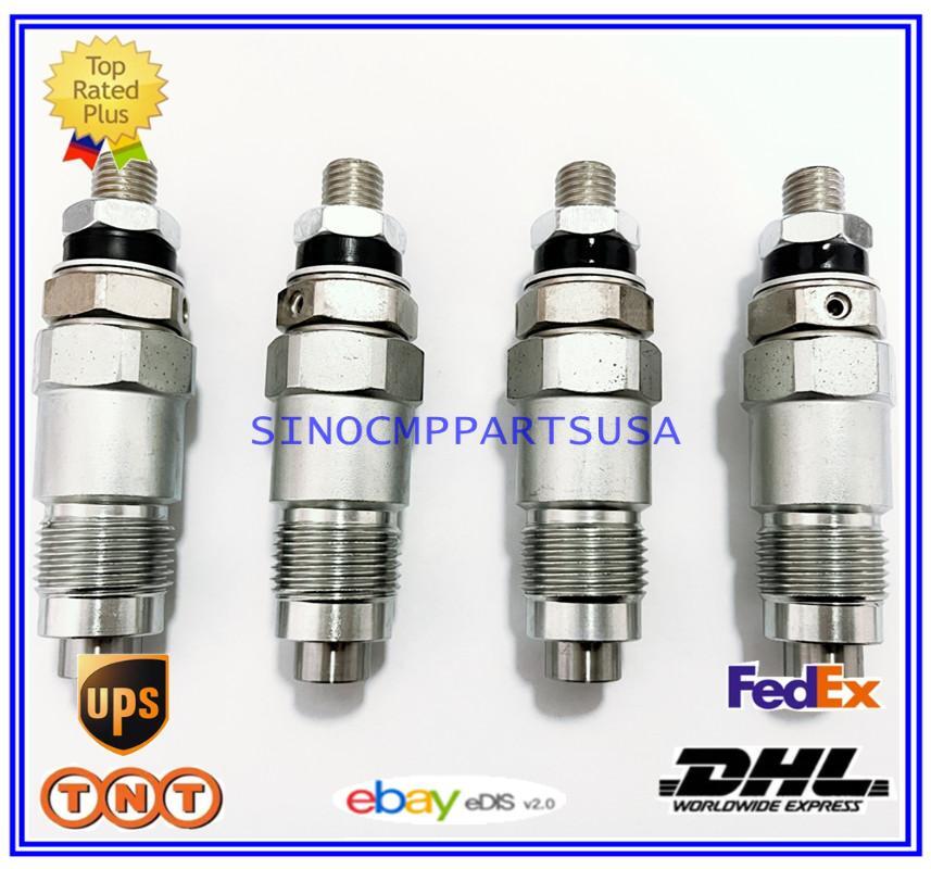 4PCS Fuel Injectors 093500-2480 23600-56020 For Toyota Dyna 200 Engine ...