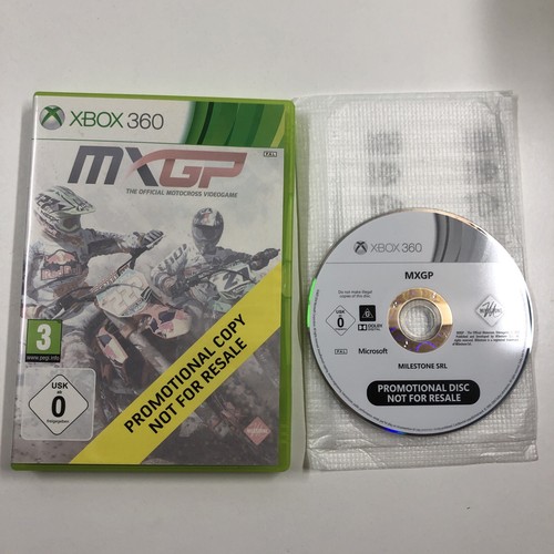 MXGP motocross championship XBOX 360 promo copy disc not for resale | eBay