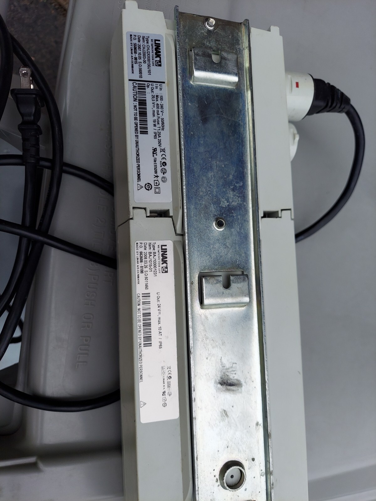 LIKO LIGHT 2030001 (Hoyer Type) BATTERY POWER PATIENT LIFT W/ CHARGER ...