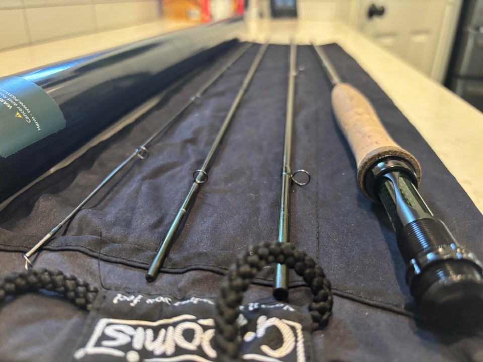 **PRISTINE ** G LOOMIS NRX LP Green Blank 5wt. 9’ft fly rod ** MINT ...