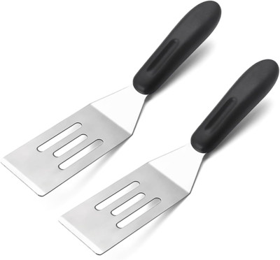 2 Pack Small Metal Spatula,Mini Spatula for Flipping, Cooking and ...
