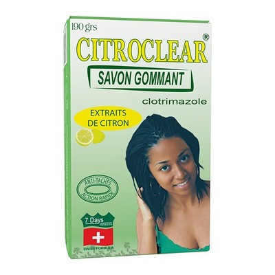 CITROCLEAR SAVON GOMMANT ANTI-TACHES A BASE D'EXTRAIT DE CITRON 190Gr ...