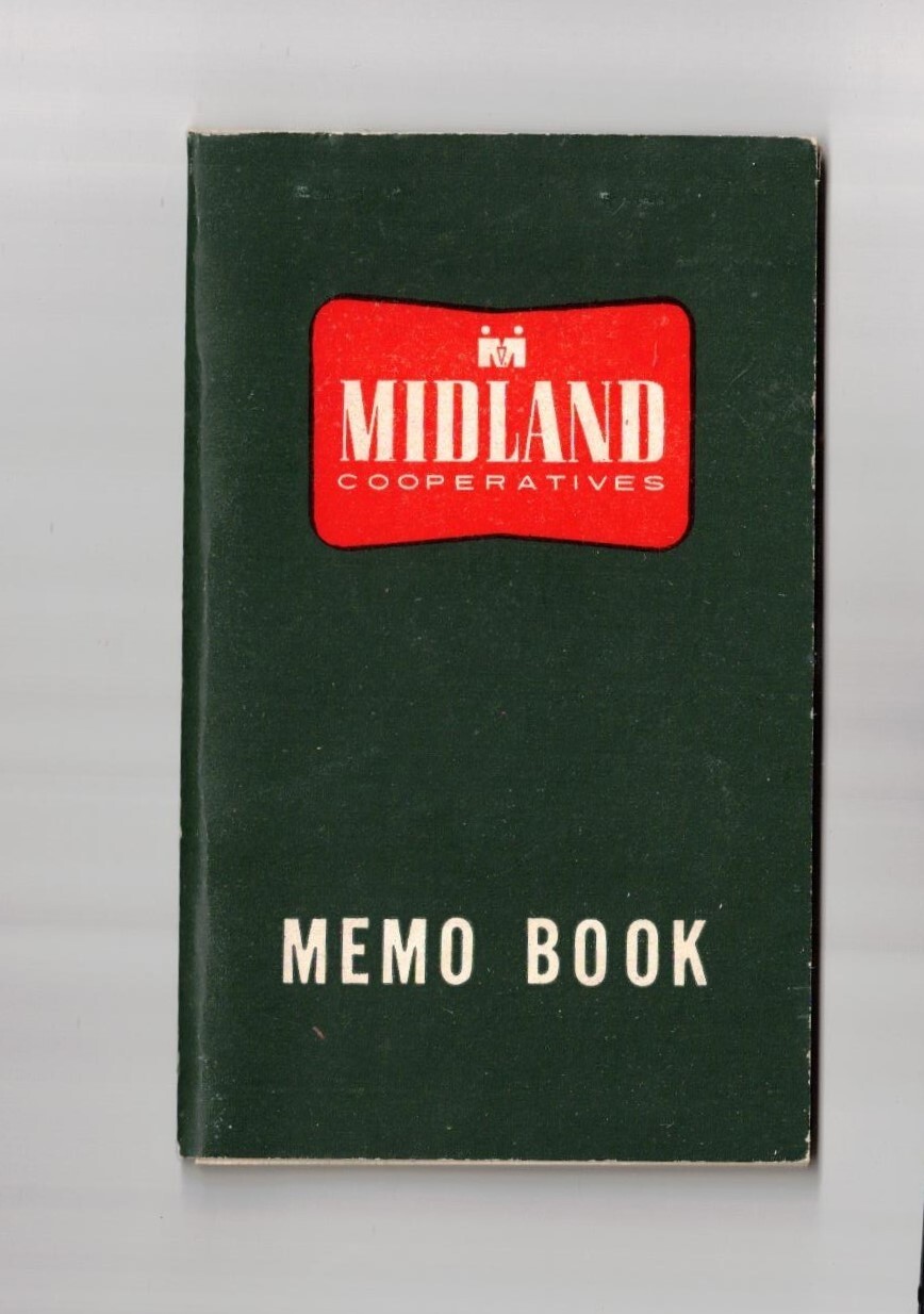 1960s Midland Cooperatives MemoPocket Book | eBay