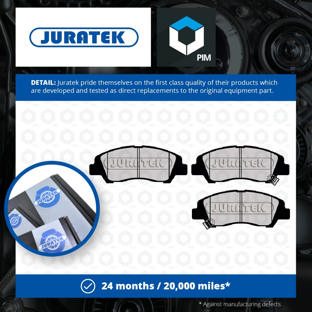 Juratek JCP8115 Brake Pad Set for sale online | eBay
