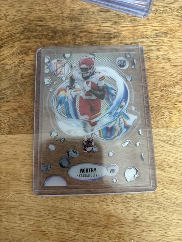 2024 topps signature series Football Xavier Worthy Case Hit Fluidity F ...