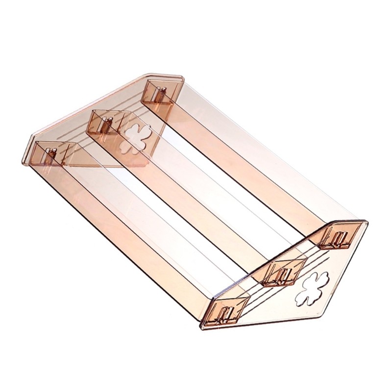 Clear Multi Tiers Storage Rack Vertical Space Saving Cosmetics ...