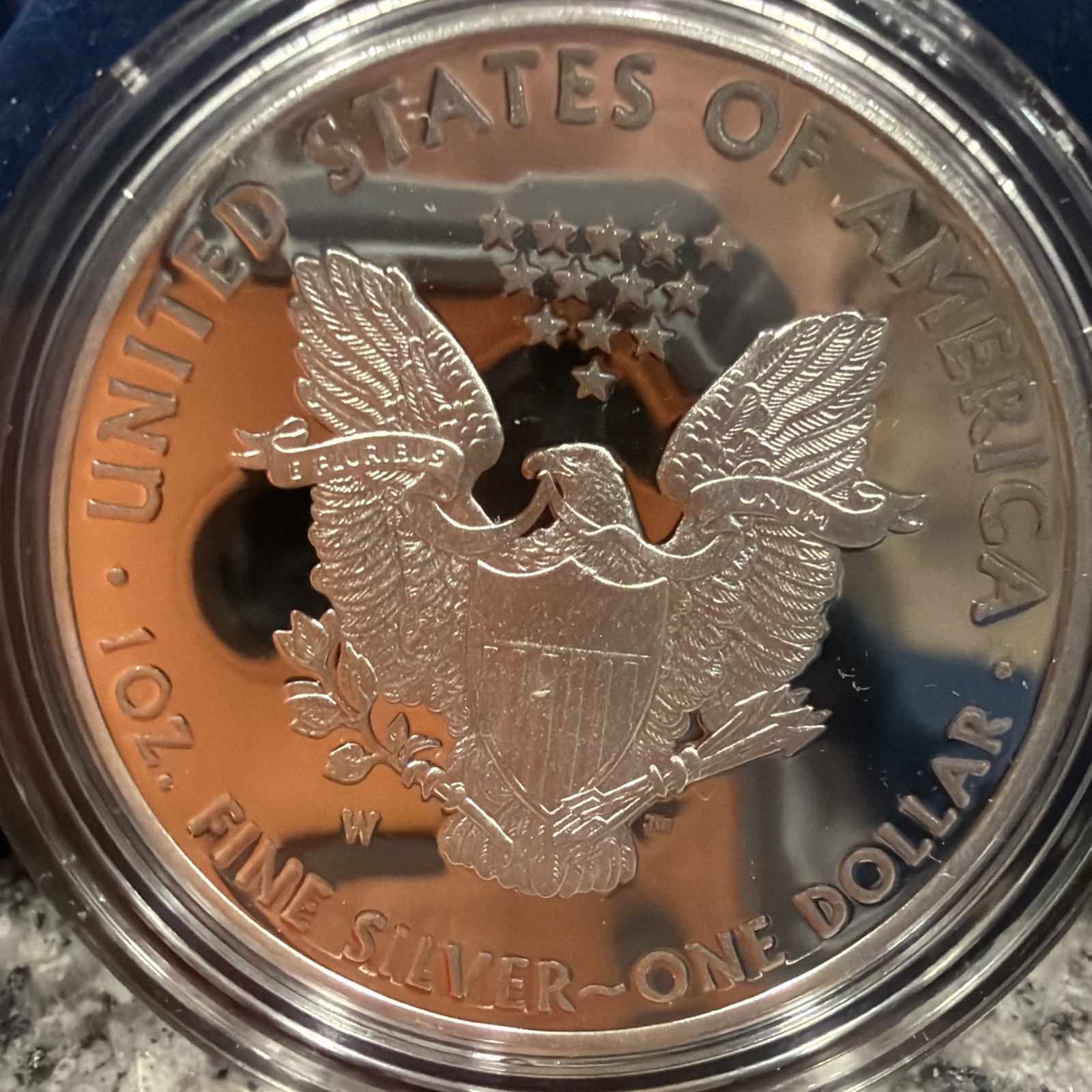 2016-W American Silver Eagle PROOF 1 Oz Silver - Coin & Box & COA ...