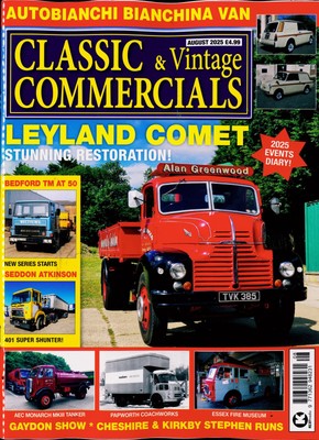 CLASSIC & VINTAGE COMMERCIAL MAGAZINE AUG 25 | eBay UK