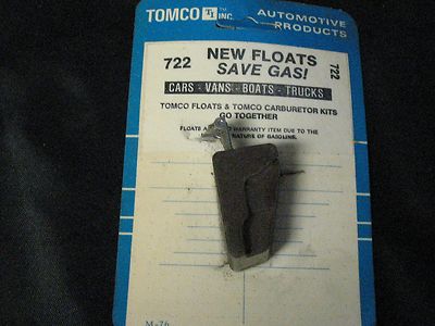 NOS Tomco 722 Holley 2 Bbl Carburetor Float | eBay