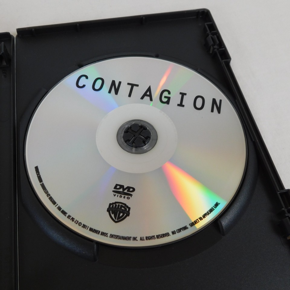 Contagion DVD 2011 Marion Cotillard Laurence Fishburne Jude Law Kate ...
