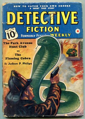 PULP: Detective Fiction Weekly Pulp June 29 1940-Park Avenue Park Club ...