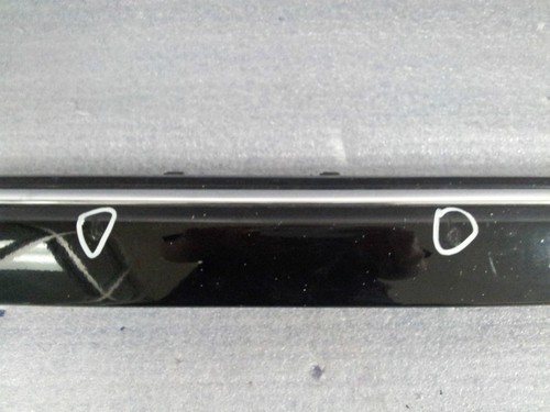 Mercedes Benz C-Class Rear Bumper Central Protective Strip A2038852921 ...