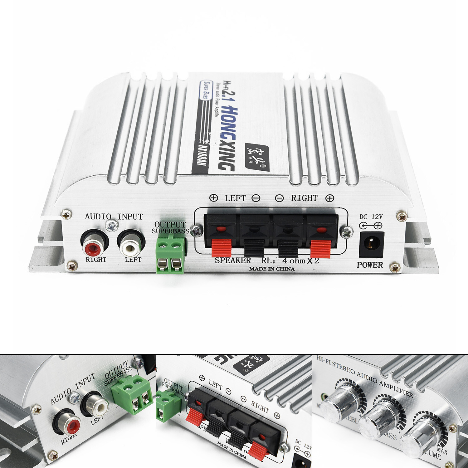 Stereo amplifier 12v