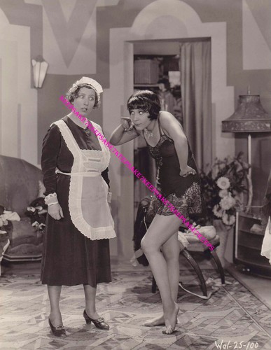 1920s ACTRESS FIFI D'ORSAY LEGGY IN SHORTIE LACE SLIP HOT BAREFOOT ...