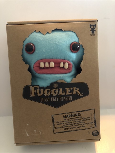 Fuggler 9" Gaptooth McGoo Funny Ugly Monster Spin Master Series 1 Blue ...
