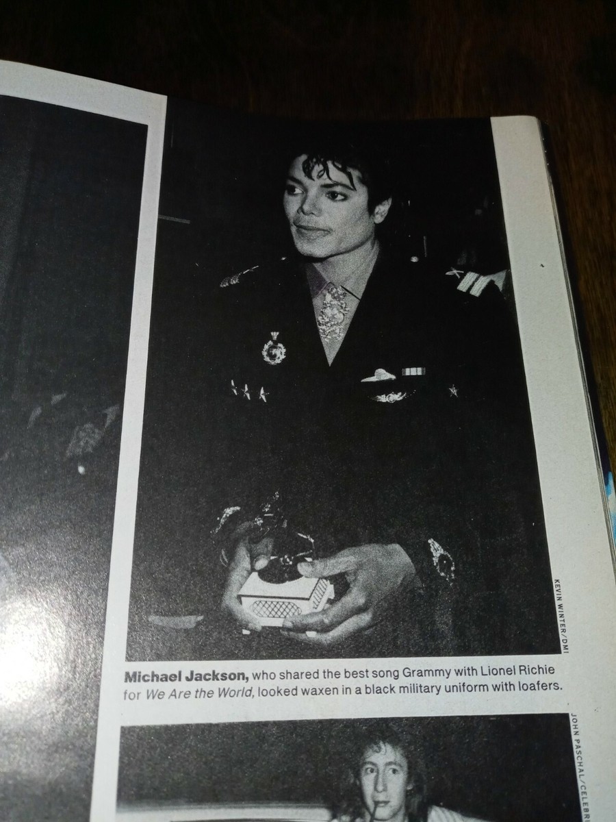 Michael Jackson 1986 Grammys