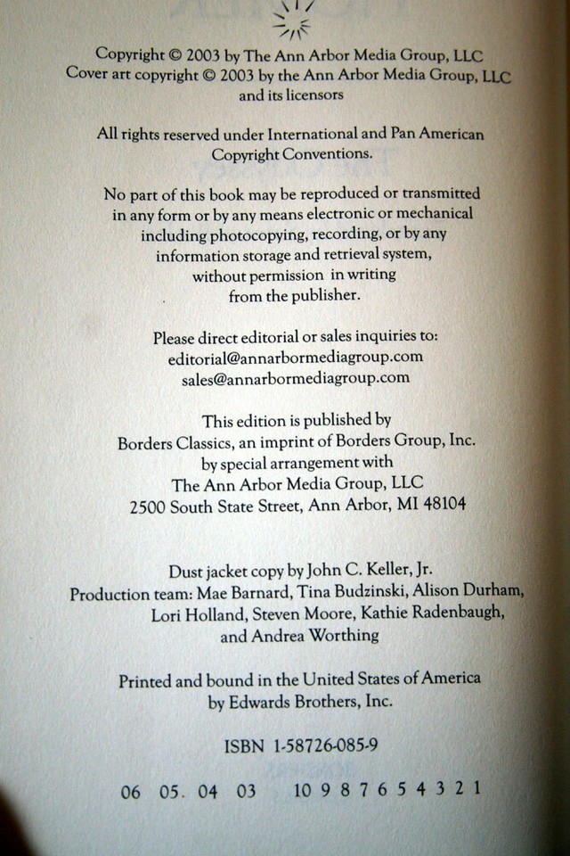 The Odyssey by HOMER (2003) Borders Classics HC/DJ Samuel Butler ...