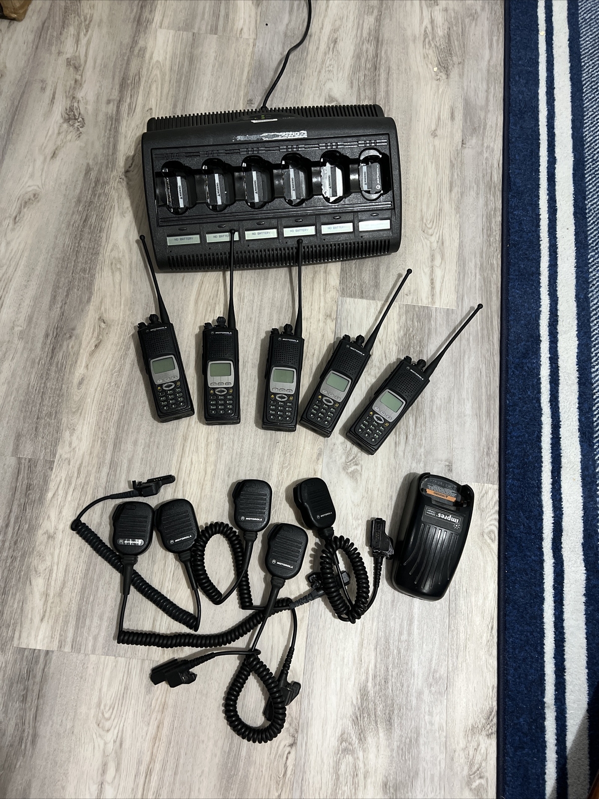 5 Motorola XTS5000 Model III P25 800 MHz Two Way Radio H18UCH9PW7AN LCD ...