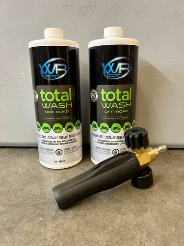 Total Wash Off-Road Cannon Kit WR Performance MX ATV UTV Soap Cleaner ...