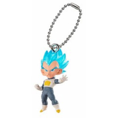 Dragonball Z SSGSS Vegeta Super The Best 31 Mascot Key Chain Anime NEW ...
