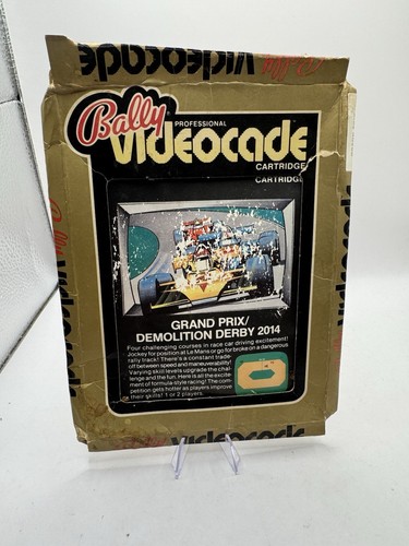 Bally Astrocade Videocade Grand Prix Demolation Derby Manual/box Only ...